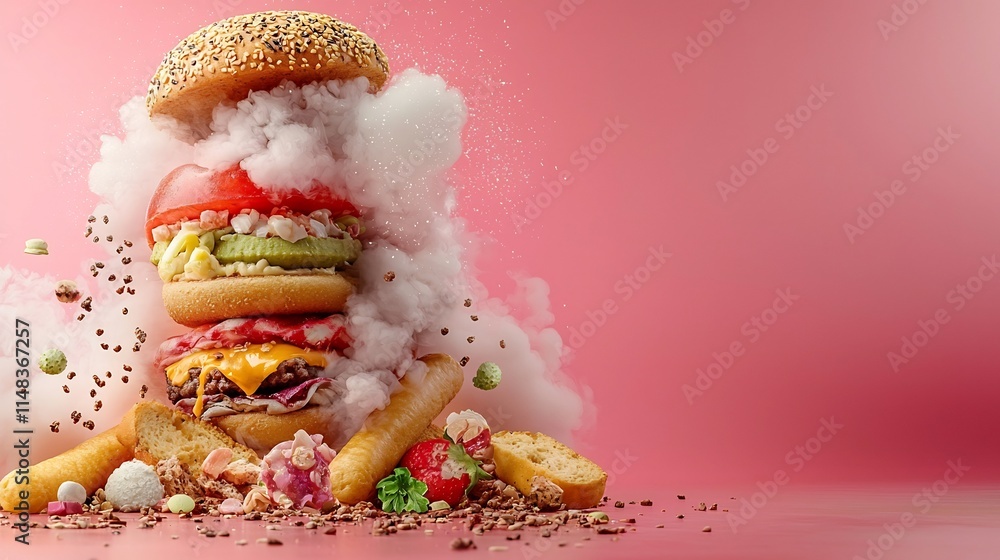 Droopy and Overloaded Heart Symbol with Steam Coming Out of Head ...