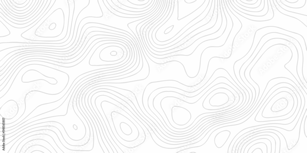 World Map Vintage Old-Style. Topographic contour map lines. Transparent ...