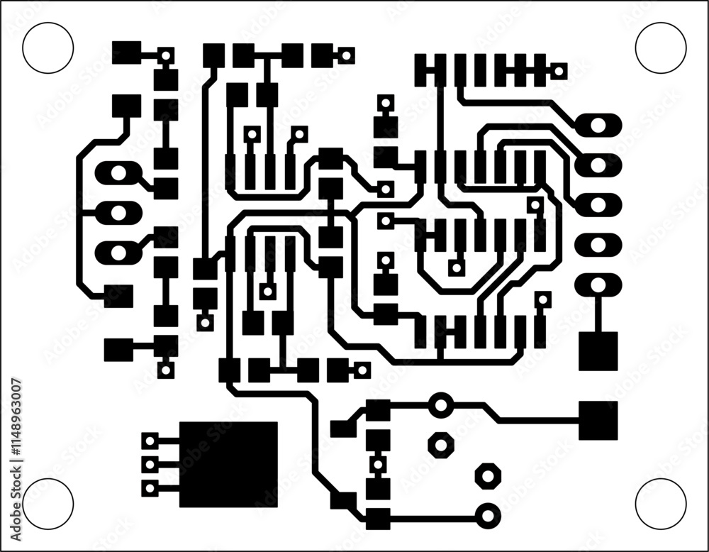 Tracing conductors of printed circuit board of electronic device ...