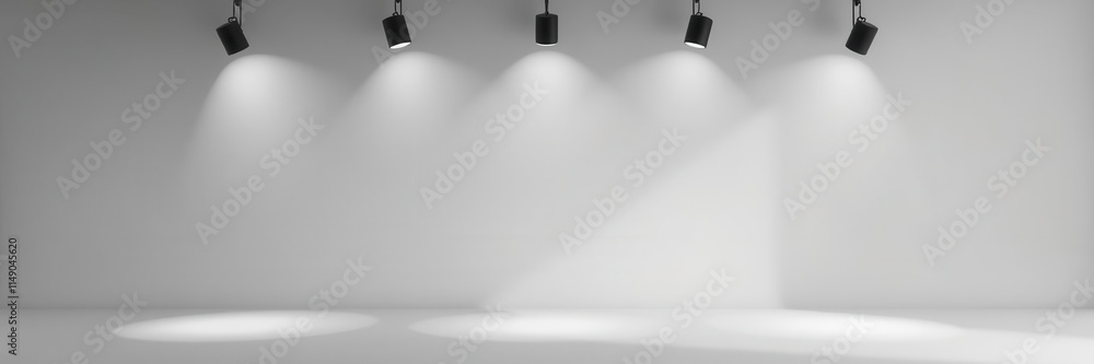 Gray background with soft lighting and gentle shadows perfect for ...