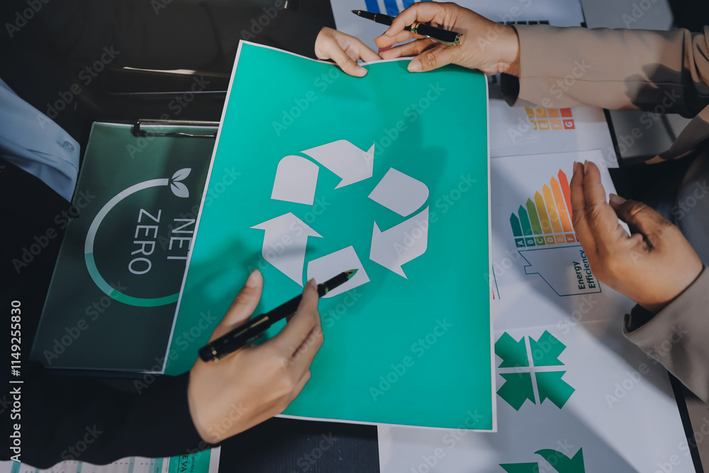 Carbon offset price report CO2 emission. Future growth Net zero waste ...