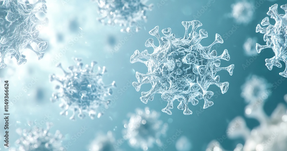 Microscopic Virus Particle Structures: Unveiling the Complexities of Viral Anatomy in Detail ...