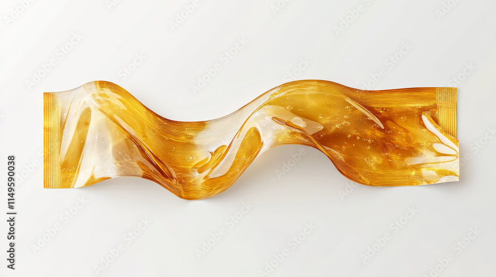 Stock-Illustration „Plastic transparent clear wide duct tape sticker ...