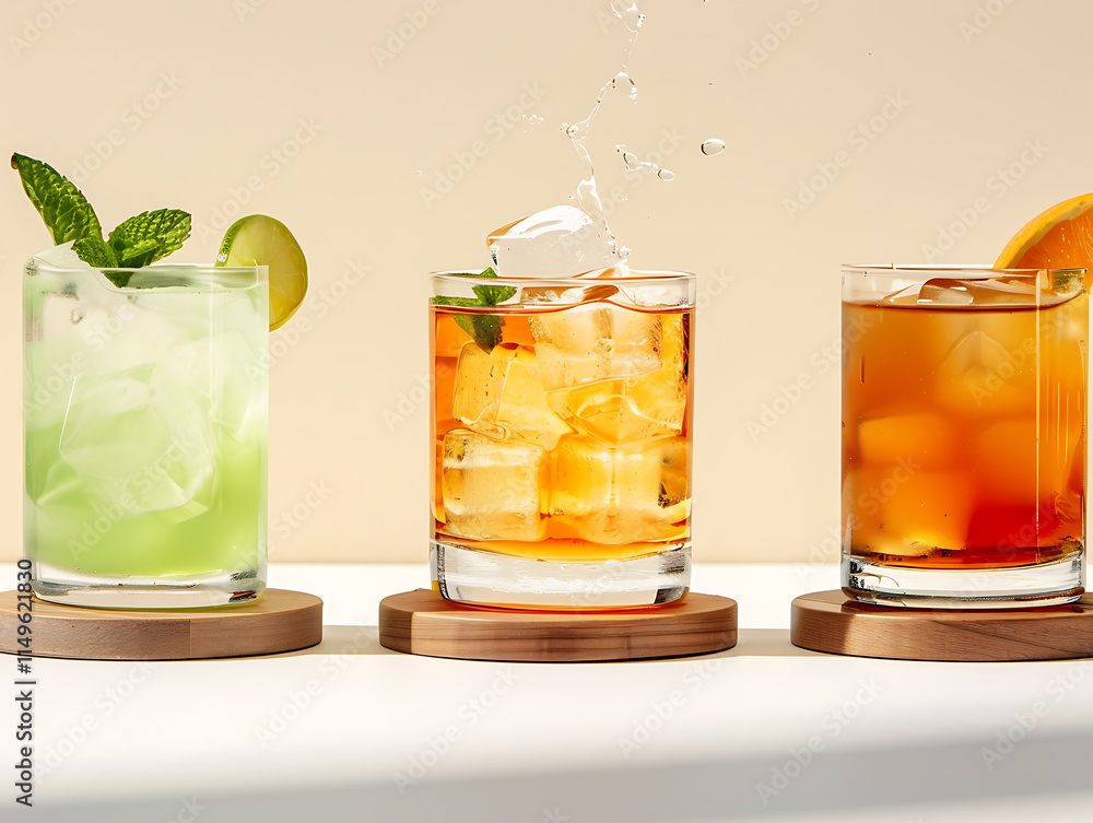vintage drink scenes, vintage treasure trove serves drinks in ...