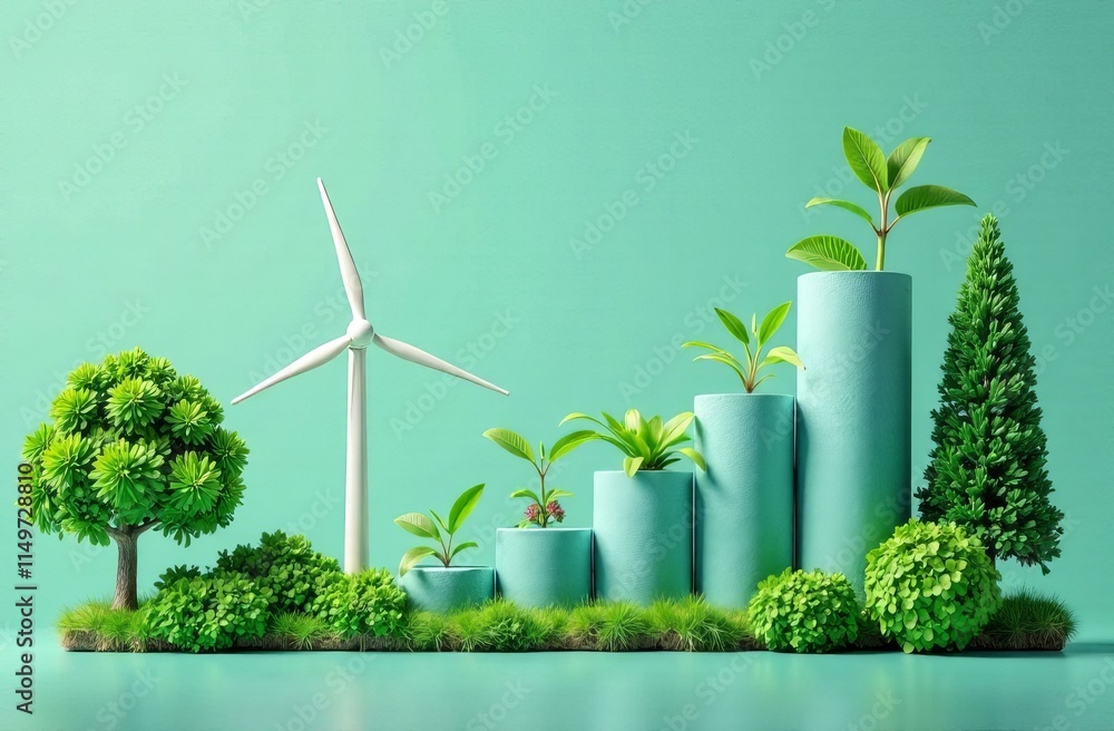 ESG green energy sustainable industry Environmental Social and Corporate Governance Earth Day ...