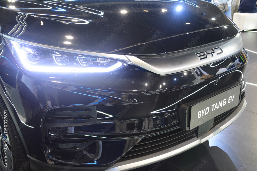 Byd tang ev at Philippine Electric Vehicle Summit in Pasay, Philippines ...