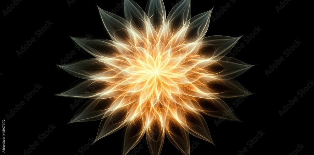 Shiny gold firecrackers arch prettily, accompanied by an opulent yellow ...