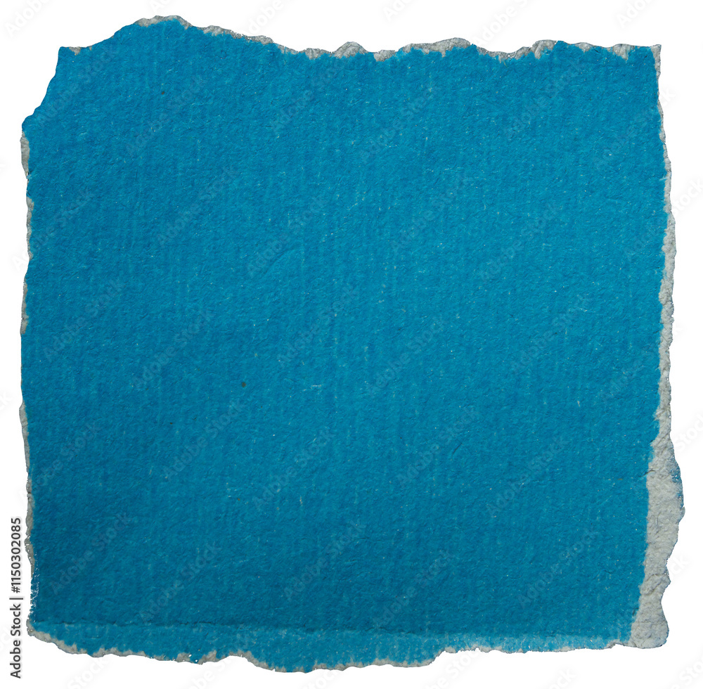 PNG Ripped blue paper torn edges with transparent background png paper ...