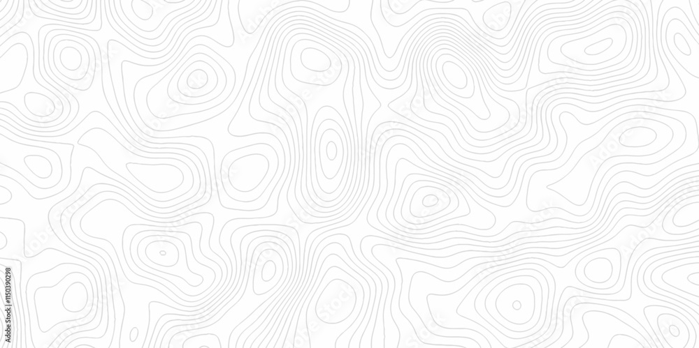 White topography topology vector white background fresh contour map ...