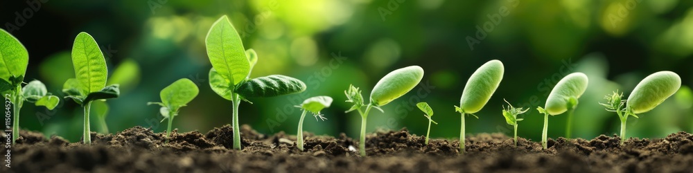 Evolution of Bean Plant: Phases of Growth and Development in the ...