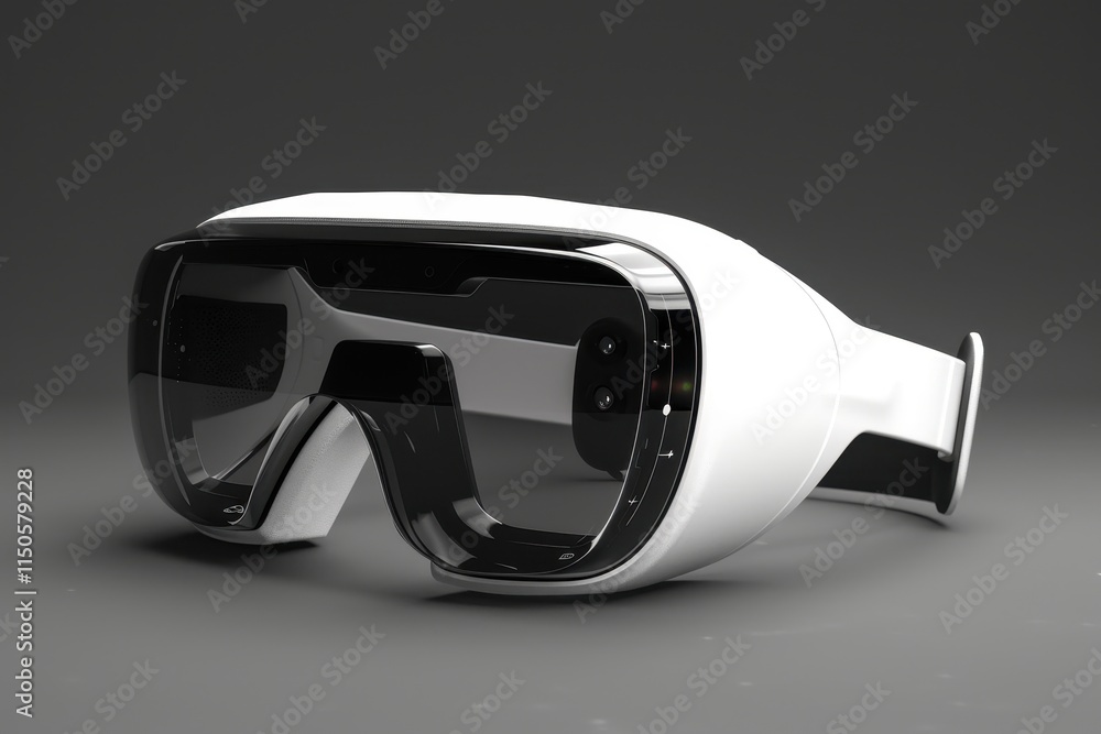 Innovative virtual reality headset designed for immersive gaming ...