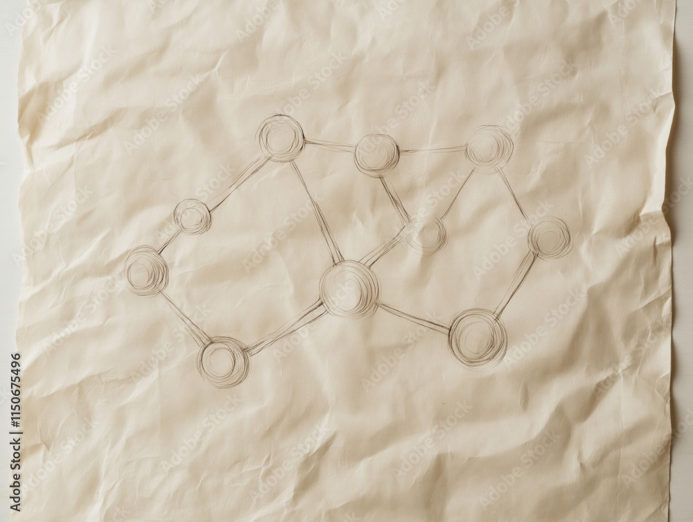 Evolution of alchemical symbols: periodic table concept design Stock ...