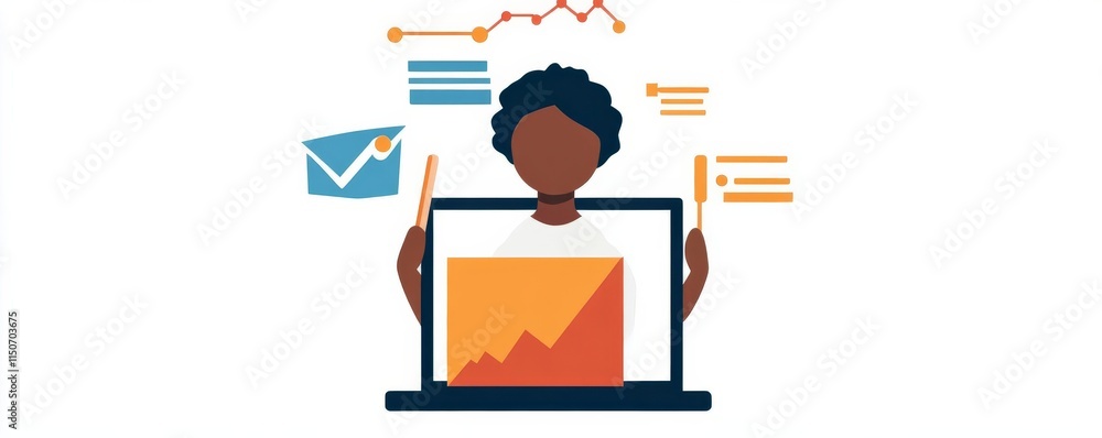 E-learning platform user statistics visualized in interactive ...