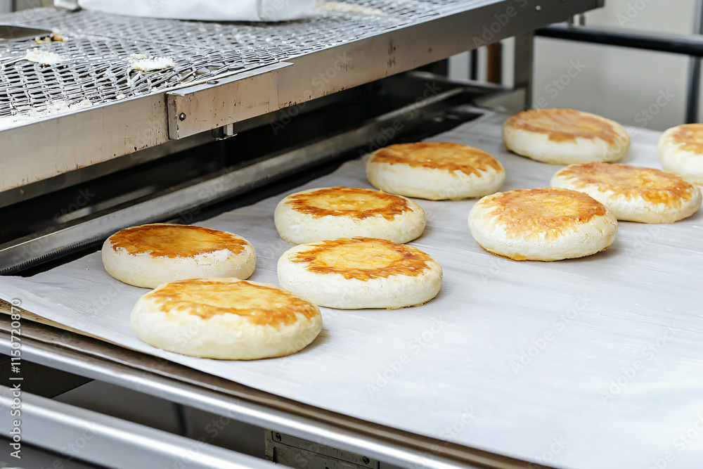 bakery manufacturing process, continuous belt operation in modern ...