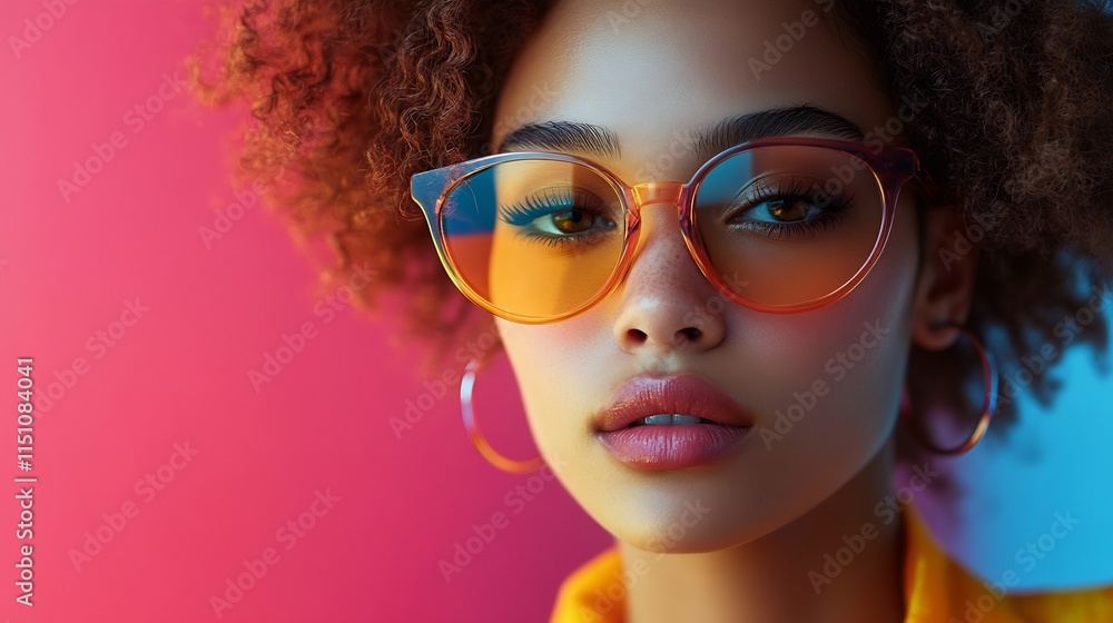 Vibrant social media post template with gradient overlays and trendy ...