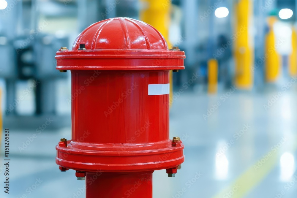 fire alarm and sensor. A firefighter team using signal data from a fire ...