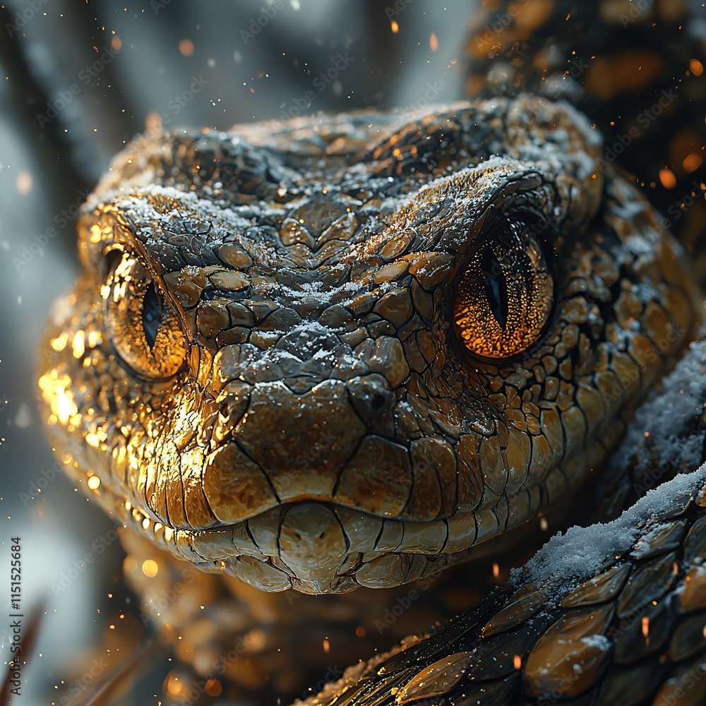 snake, reptile, serpent, slither, scales, fangs, venom, coil, hiss ...