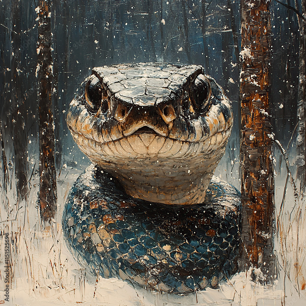 snake, reptile, serpent, slither, scales, fangs, venom, coil, hiss ...