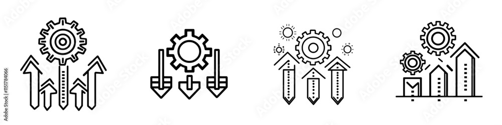 Professional career advancement, efficient growth, revenue graph ...