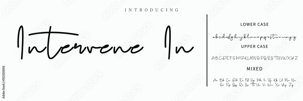 Hand drawn vector alphabet. Modern monoline signature script font. Elegant Signature Font. Best ...