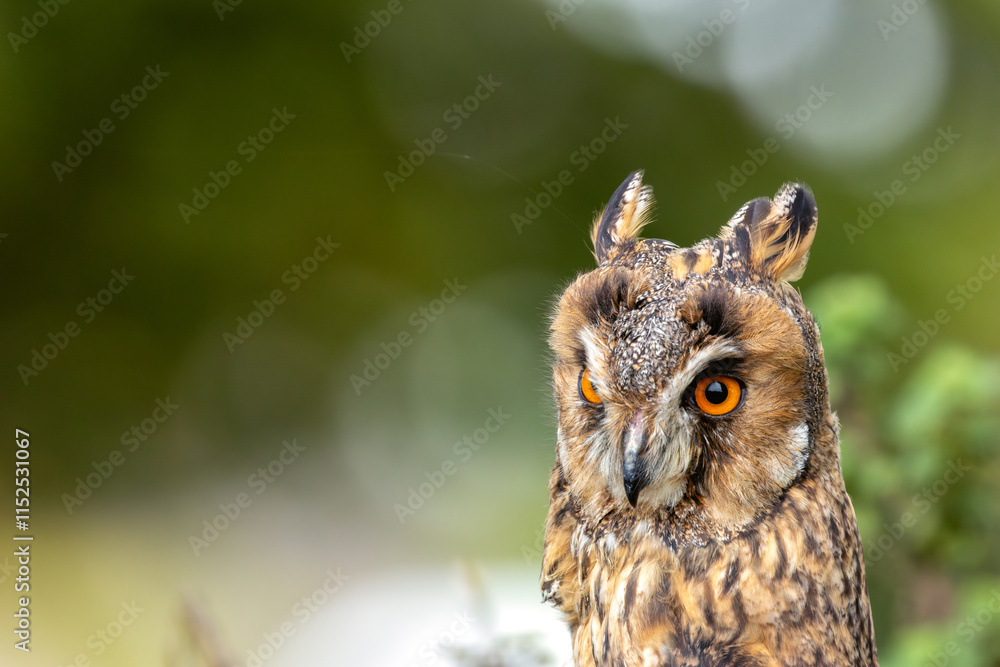 Long-eared Owl (Asio otus) - Found in Forests and Grasslands Across ...