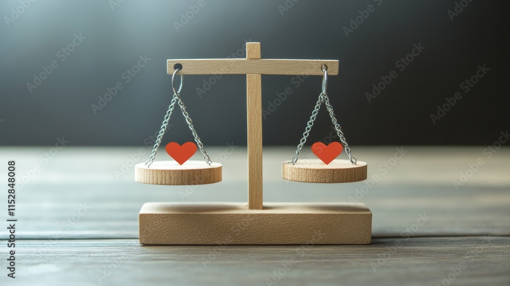 Ilustración de Stock Right and wrong balance. Positive or negative ...