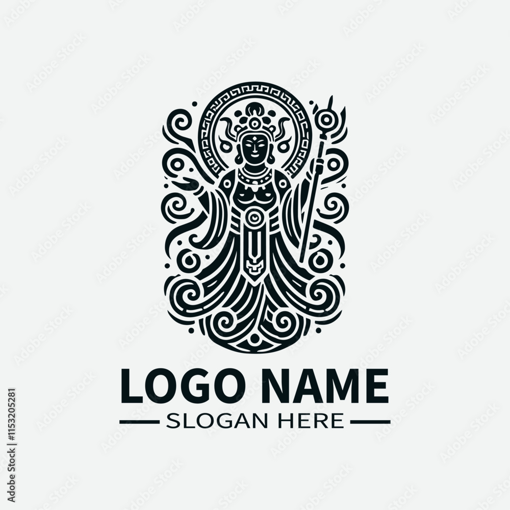 Fu Lu Shou Chinese Gods Logo Design, Chinese Mythology, Good Fortune ...