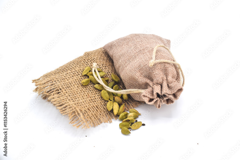 Photo Stock beautiful cardamom pods, on top of carrara marble coutertop ...