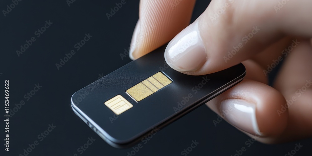 Nano SIM card installation in a phone, demonstrating the ease of using ...