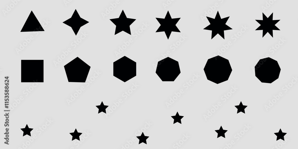 Set of blinking stars, sparks and sparkles. Shining twinkle sunburst ...
