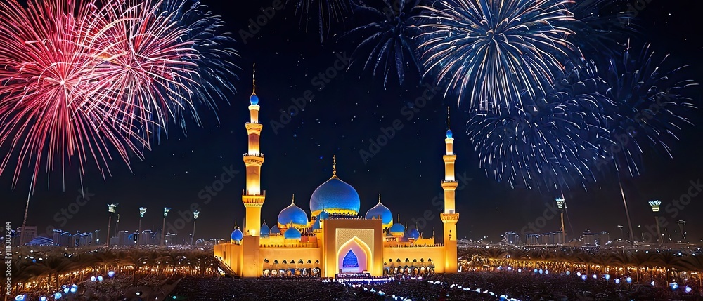 Glittering Party in Riyadh, New Year 2025 Enlivens the Skies of Saudi ...
