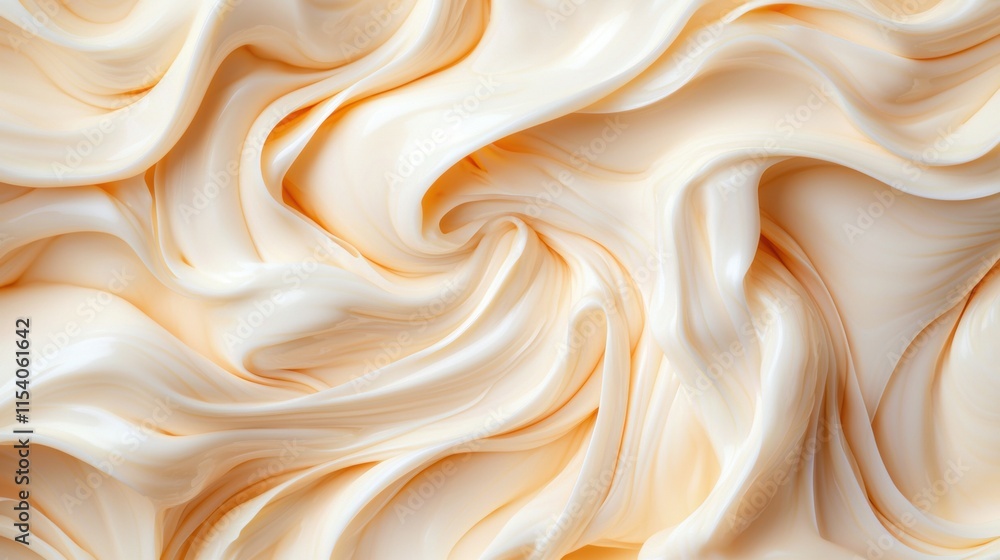 Soft Creamy Swirls of Luscious Texture for Background Design Stock ...