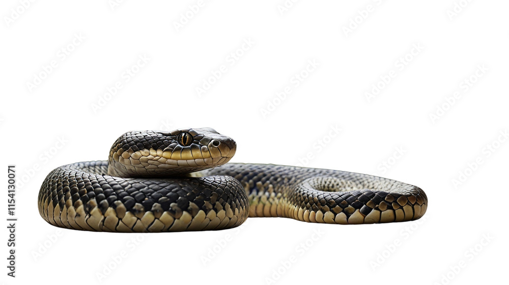 Snakes as Mascots in Chinese Cities, Isolated Stock Photo | Adobe Stock