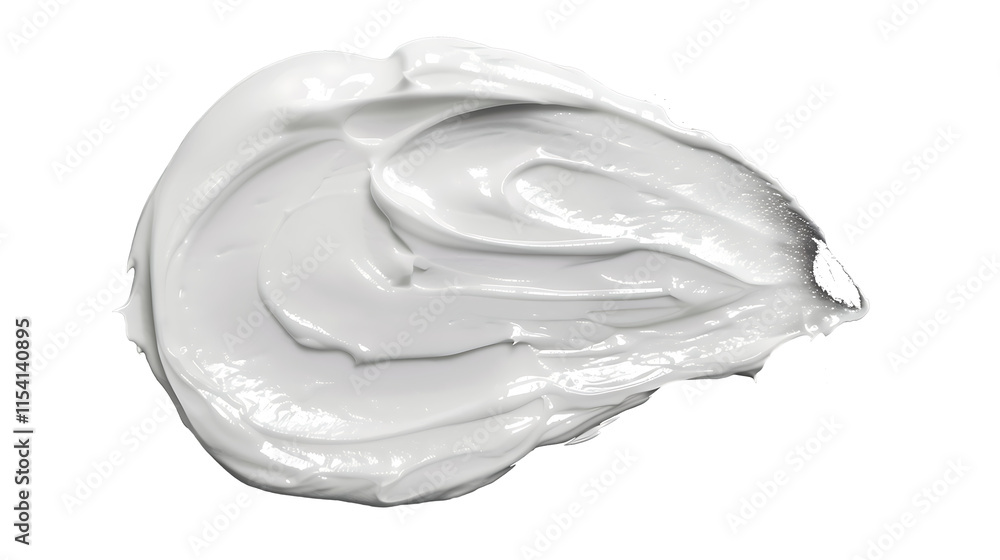 Cosmetic cream spread on transparent background. high resolution PNG ...