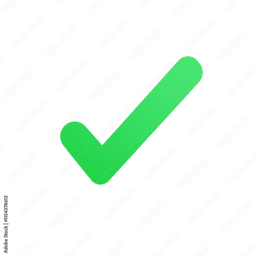 green check mark, correct tick symbol, transparent png Stock ...