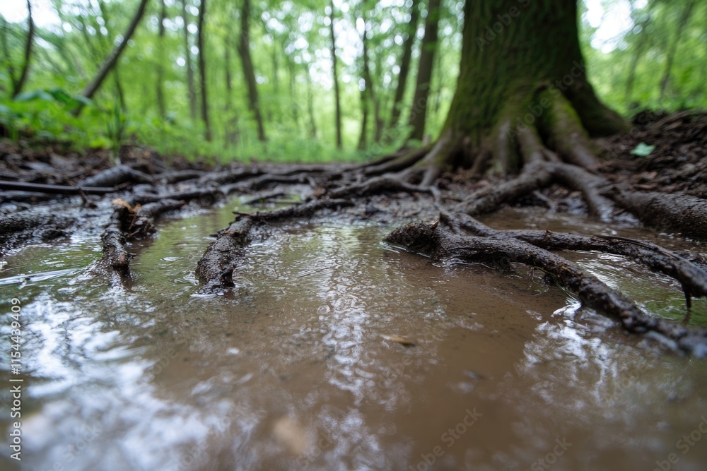 Root system - complex underground structure, enhancing water absorption ...