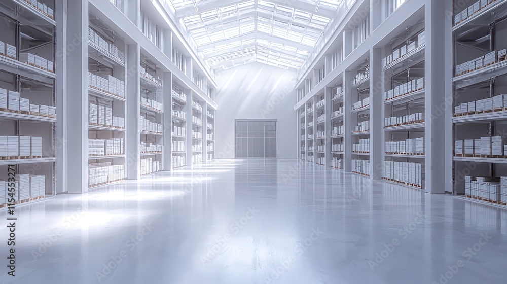 Streamlined warehouse inventory management system with automated ...