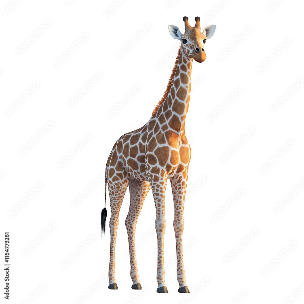 [Giraffe 3D modeling for video games] 3D Giraffe Model for Video Game ...