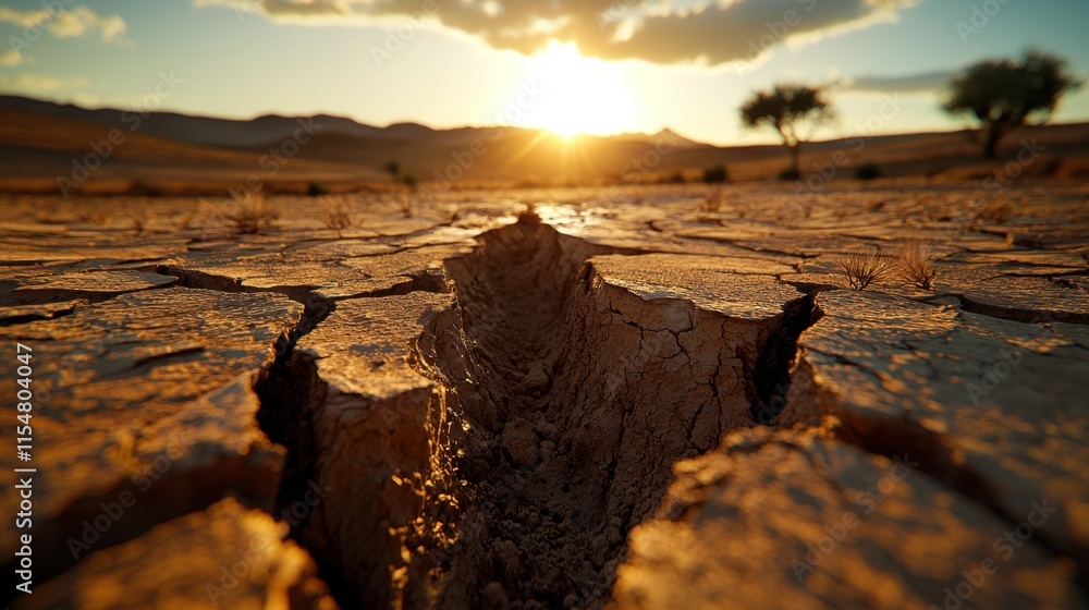 Desolate Parched Landscape: An Emphasis on Drought Effects Through Deep ...