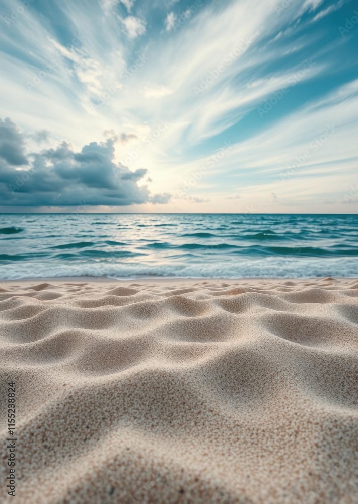 Sea sand texture sandy beach background with clipping path beach ...