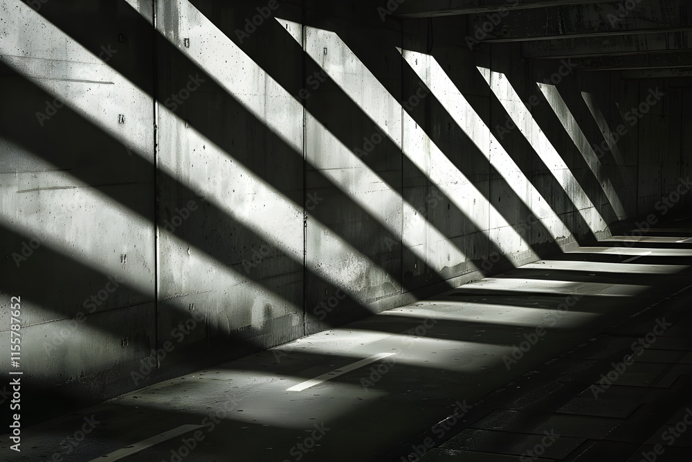 Dynamic Diagonals: Exploring the Intersection of Light, Shadow, and ...