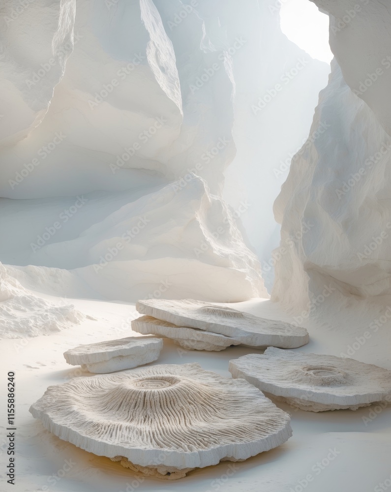 stromatolites ancient rock like structures formed by layers of c Stock ...