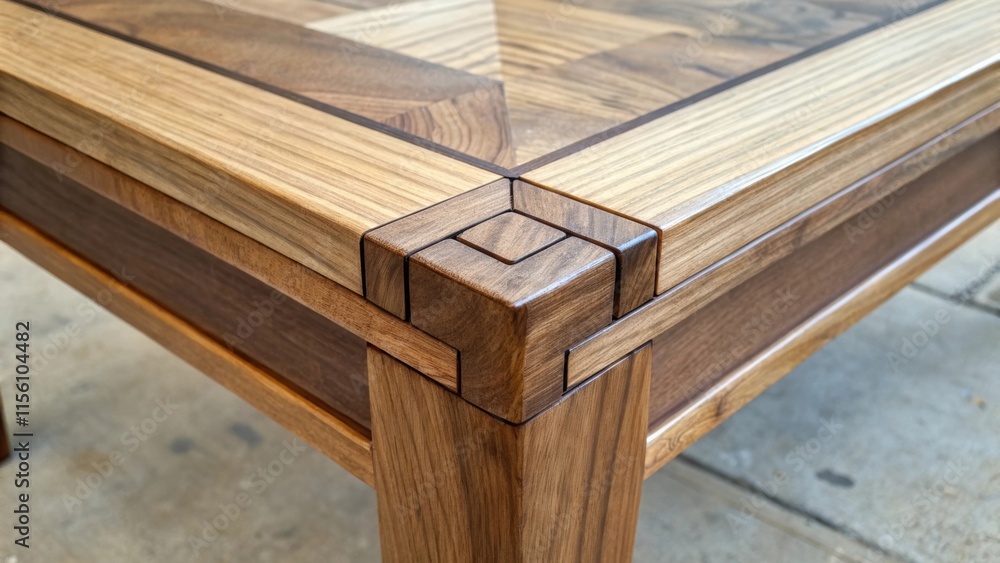 Captured details of the corner joints reveal the precise s and joints ...