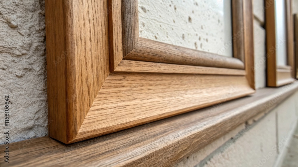 Stock-Foto „An intimate perspective highlights the gap between the ...