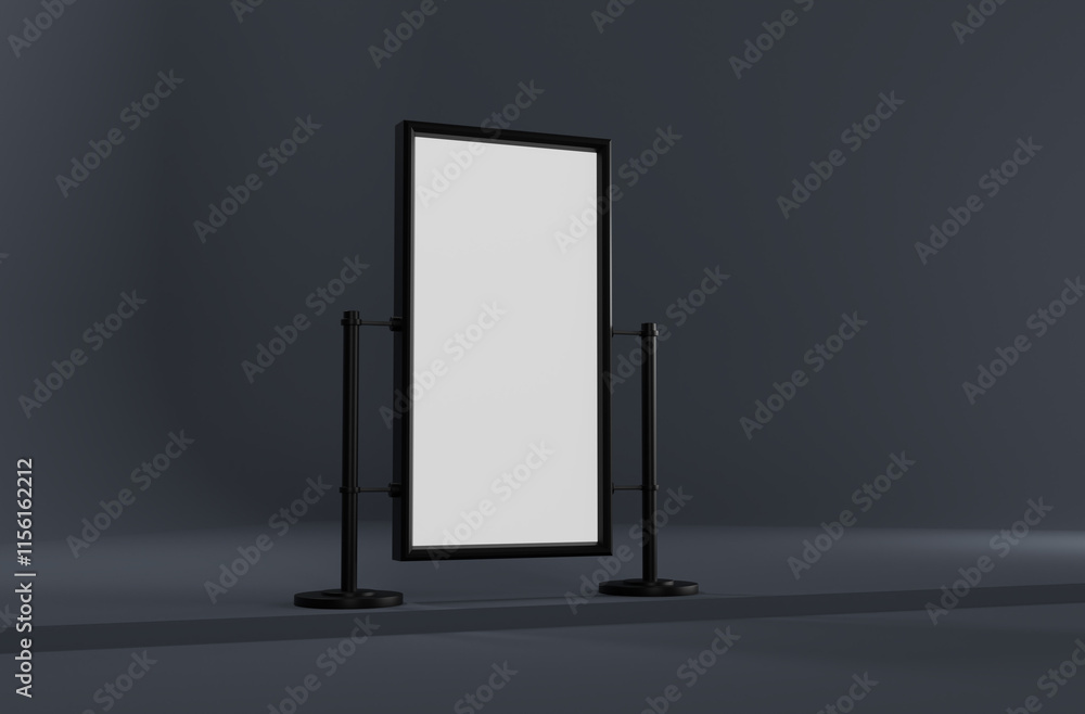 High-Resolution Photographic Outdoor Billboard Mockup Realistic Urban ...