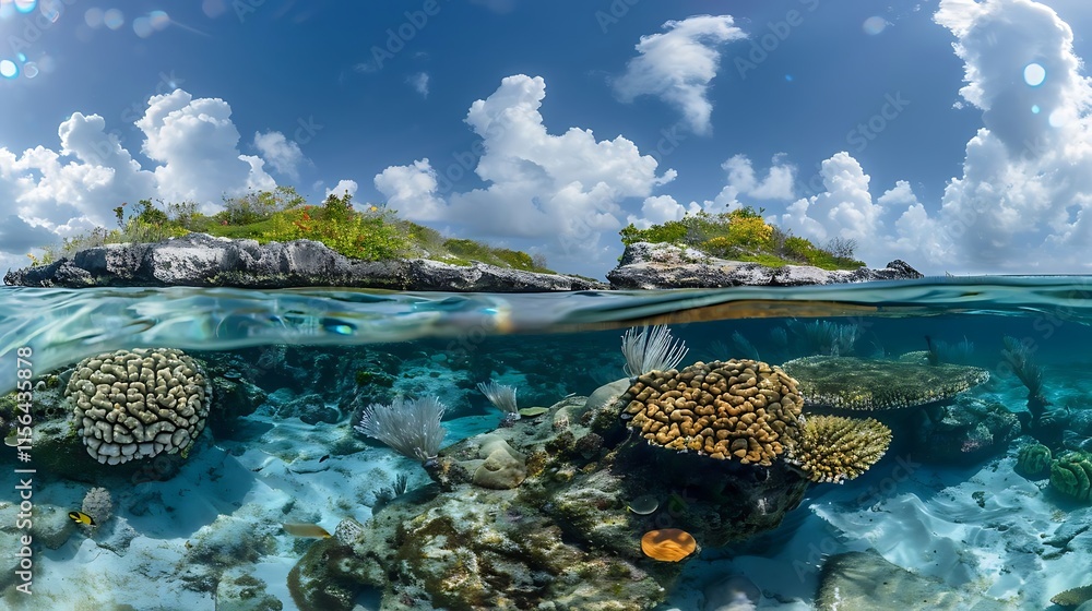 Coral reefs are vibrant underwater ecosystems formed by colonies of ...