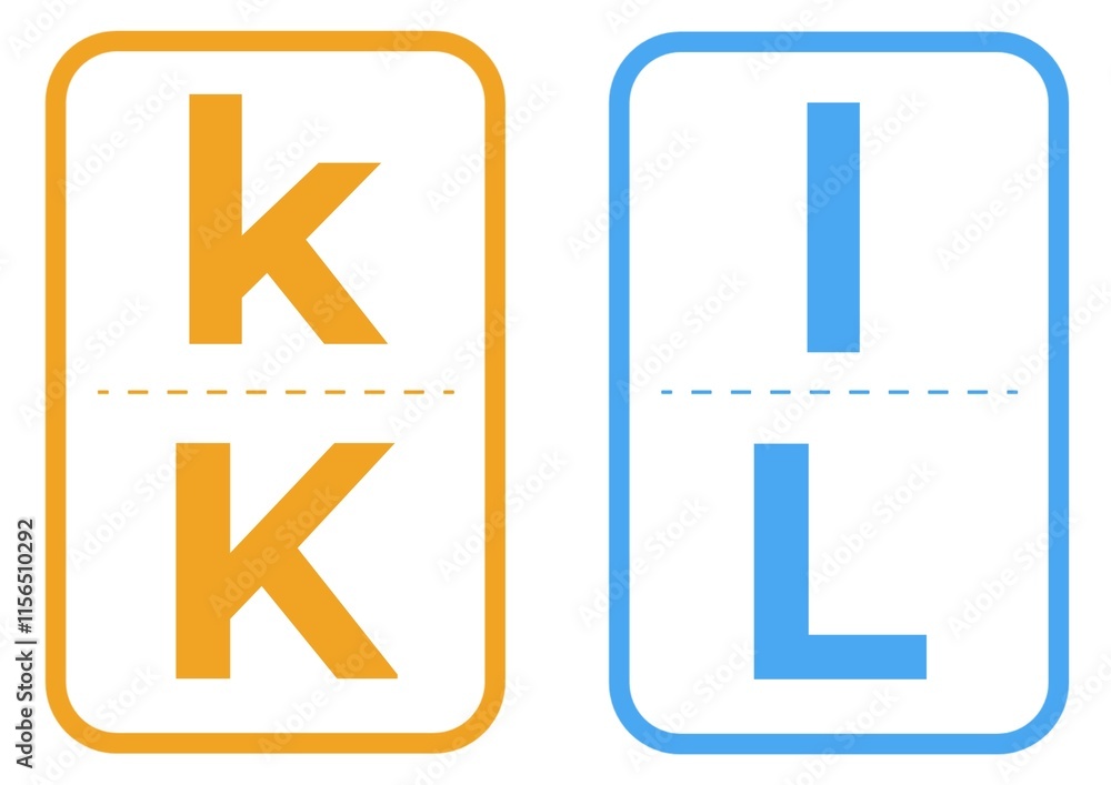 ABC Flash Cards. Educational Alphabet Cards for children. Alphabet ...