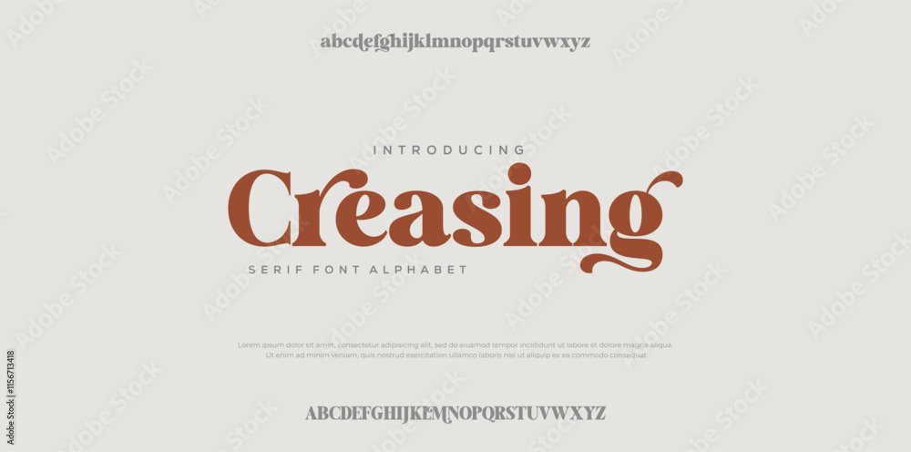Luxury sans serif alphabet letters font and number. Classic Lettering ...