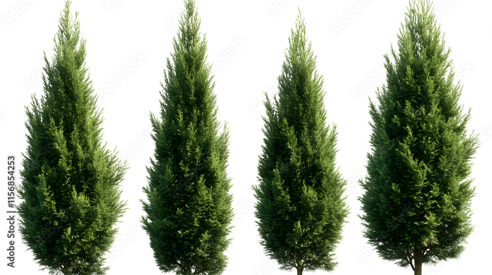 Thuja occidentalis frontal set Smaragd evergreen emerald green American ...