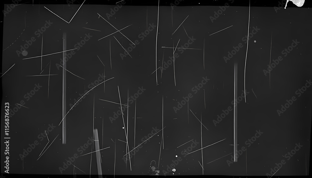 Old film texture with scratches, noise and light leaks. Realistic ...